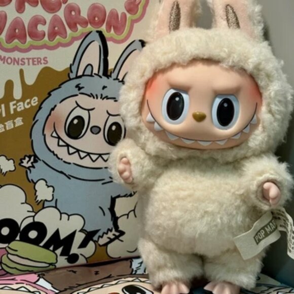 POP MART | Accessories | Labubu The Monsters Exciting Macaron Soymilk ...